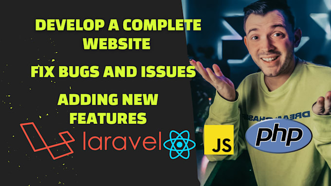 Fix bugs and develop websites php laravel, jquery,ajax by ...