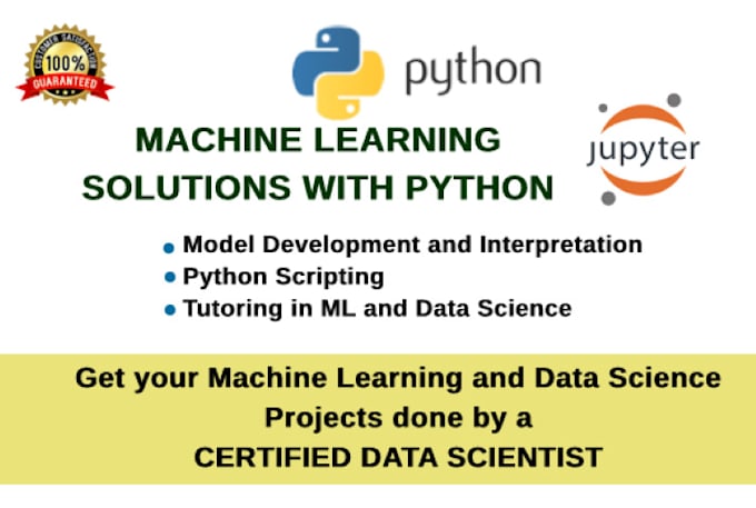 Execute machine learning tasks using python by Helengraph | Fiverr