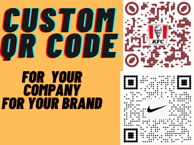 Create custom qr code of your comany and brand by Usamakhan540 | Fiverr