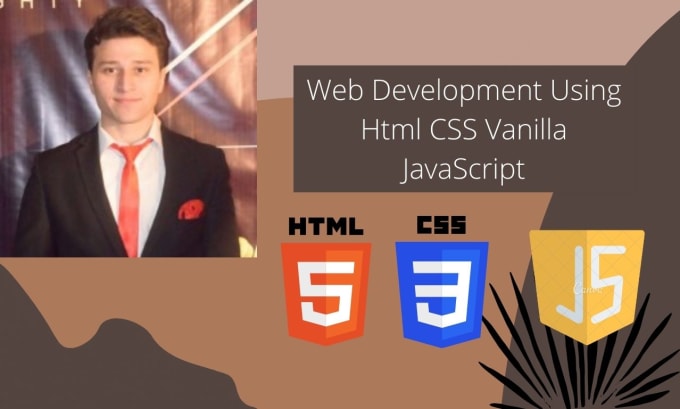 Website Using Html Css Vanilla Javascript By Azazmir Fiverr