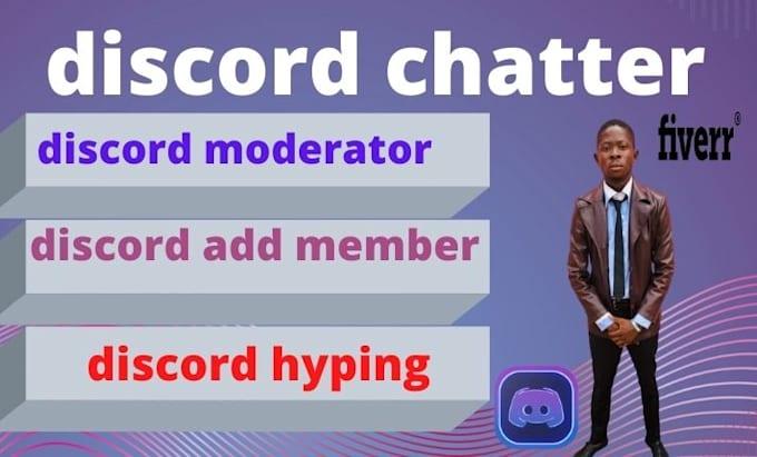 Do nft discord chat,discord moderator,discord setup,chatter in server ...