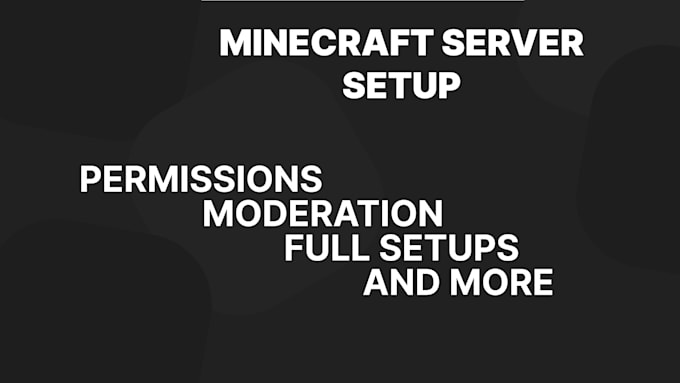 Configure and setup your minecraft server and plugins by Rotvprohd | Fiverr