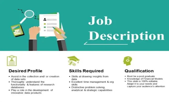Write stellar job descriptions for any position by Danialhanif574 | Fiverr