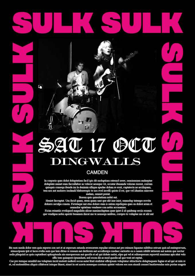 Design professional posters for any event by Louis_loveless | Fiverr