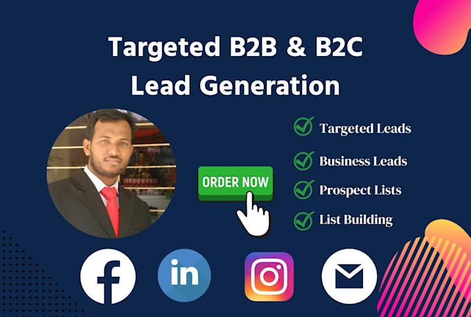 Do targeted b2b and b2c lead generation by Shahidul_islam3 | Fiverr