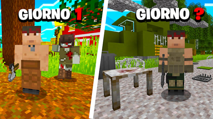 Make you a clickbait minecraft thumbnail for your youtube channel by ...