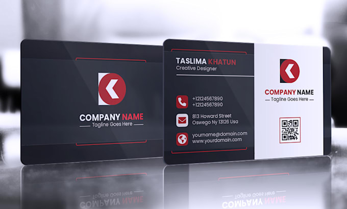 Do eye catching attractive professional look business card design by ...