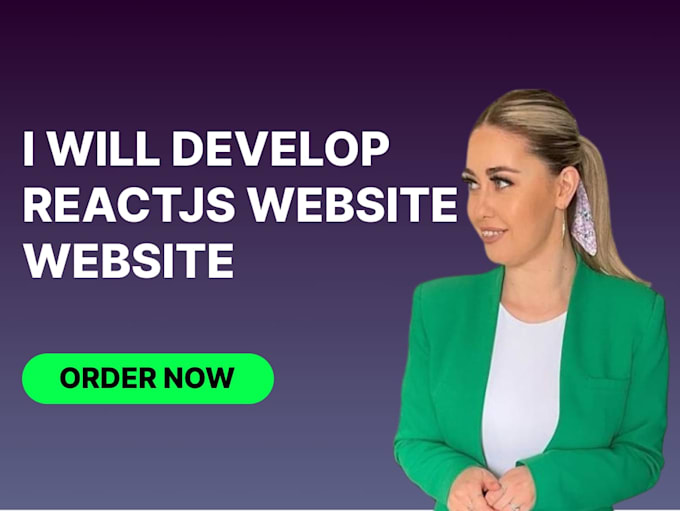 Develop reactjs website website by Designqwin | Fiverr