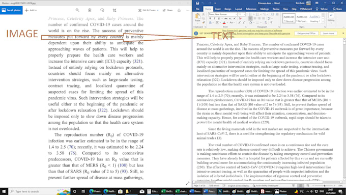 Convert your images into text by Emilianoarce | Fiverr