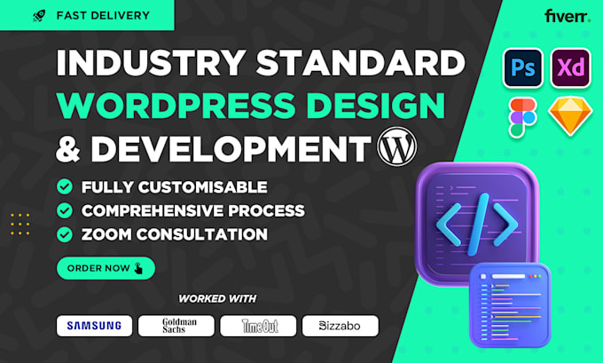 Design develop build fast speed seo wordpress website by ...