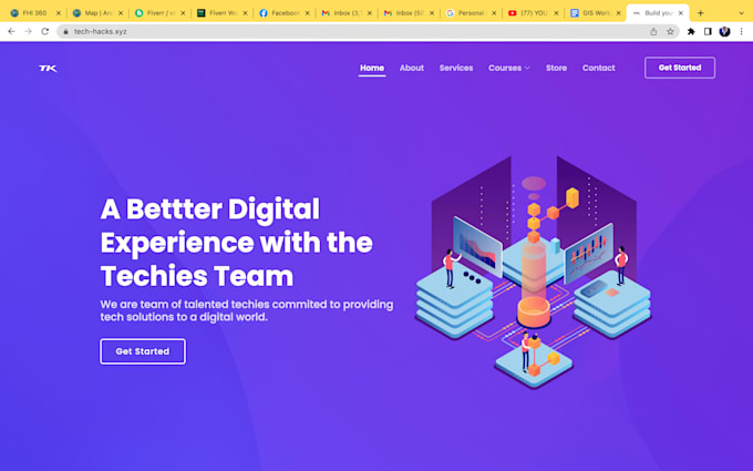 Create responsive websites for you by Victor_gis | Fiverr