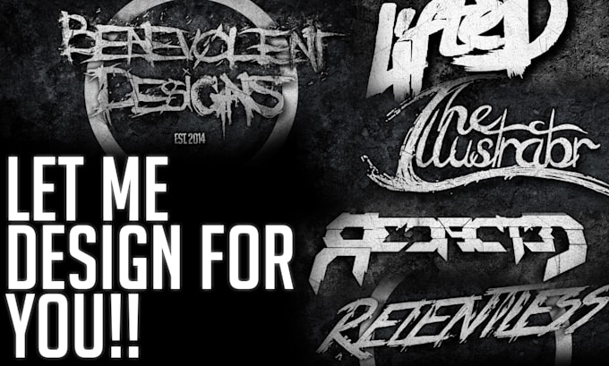 Create a simple word logo for you by Sh1rtpants | Fiverr