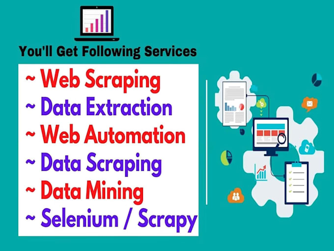 Do web scraping, data mining, extraction, scrapers in python by Maleeha_fatima | Fiverr