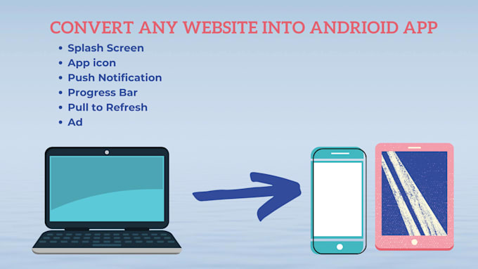 Convert any website into a fully responsive android app by Aishazimal ...