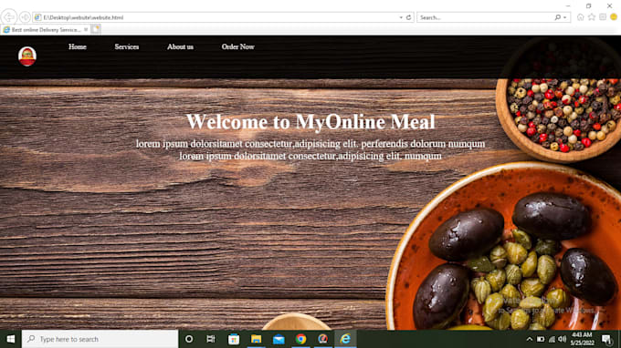 Make Webpages For You Using Html And Css In One Day By Salhehameed139 6192