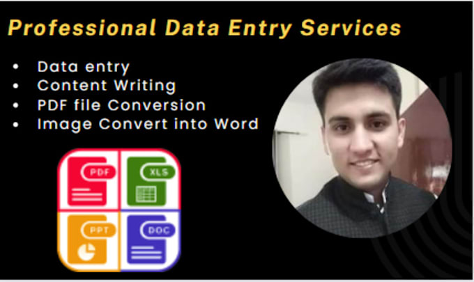 Do accurate data entry, content writing, pdf and image conversion by ...