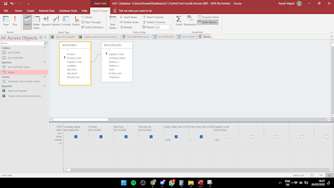 Manipulate and organize your database by microsoft access by ...