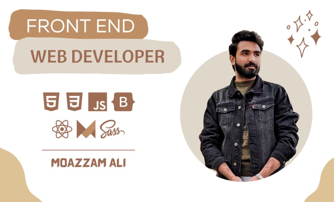 Be your reactjs html css front end web developer by Moazzam_dev | Fiverr Be your reactjs html css front end web developer by Moazzam_dev | Fiverr