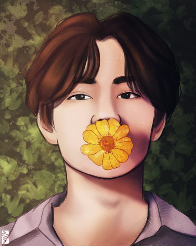 Draw oc and kpop fanarts for your projects by Elleeartsy | Fiverr