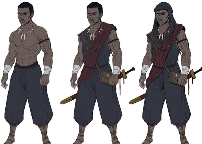 Create a comic styled character design by Edgeloopstudios | Fiverr