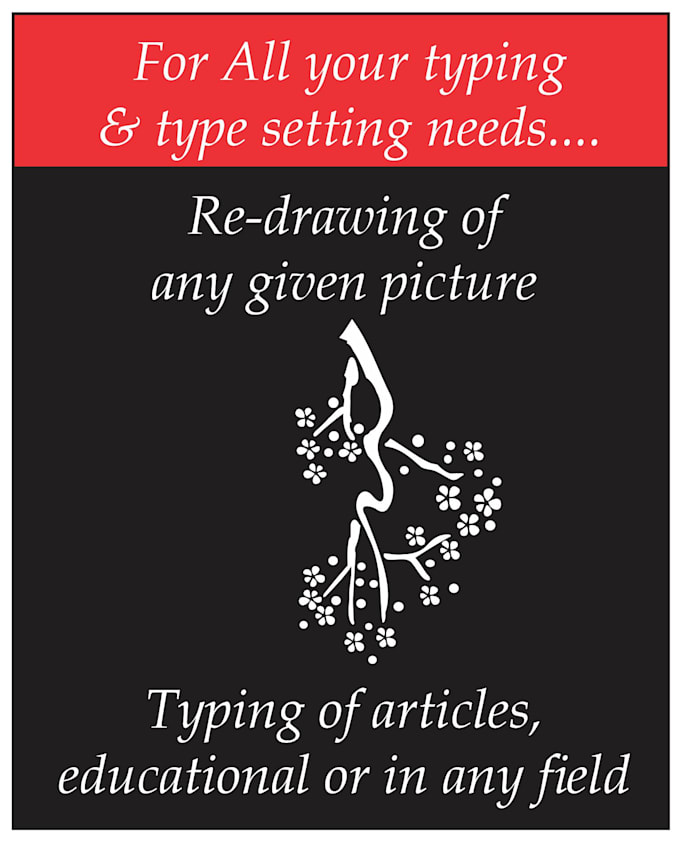 Any kind of typing and type setting by Rehanasabar | Fiverr