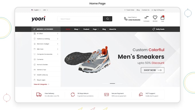 Create ecommerce website using php by Alirazaexperit | Fiverr