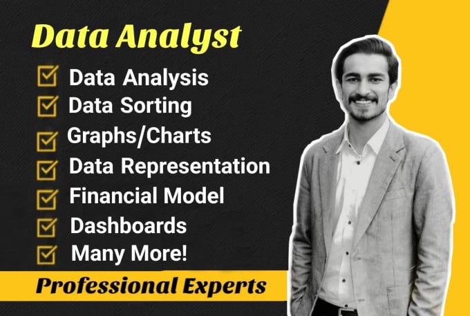 Be your data analyst and visualization expert by Jamez_studio | Fiverr