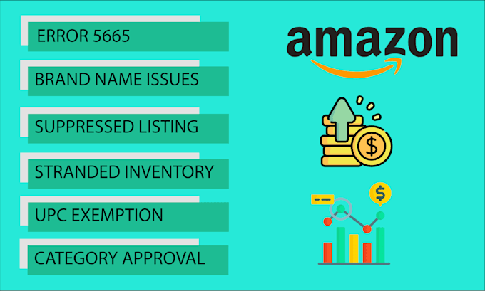 Fix your amazon listing error 5665 and approve gtin exemption by Ahmad ...