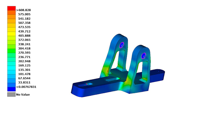 Do structural finite elements analysis fea by Zefthymi | Fiverr