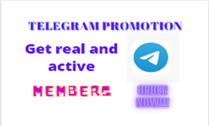 Carry out telegram grand promotion marketing by Hashanty_6 | Fiverr
