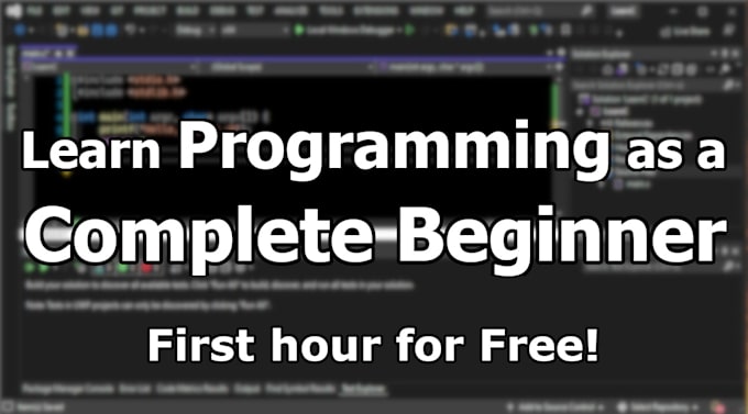 Teach programming for complete beginners by Mirogon | Fiverr
