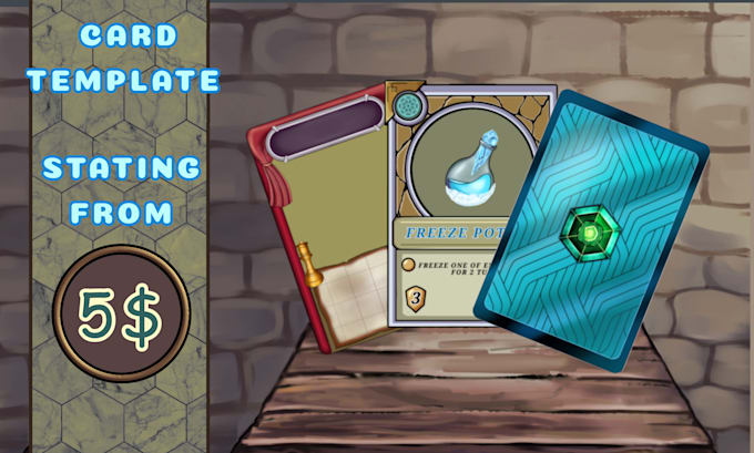 Design unique card game and board games by Razasstudio | Fiverr