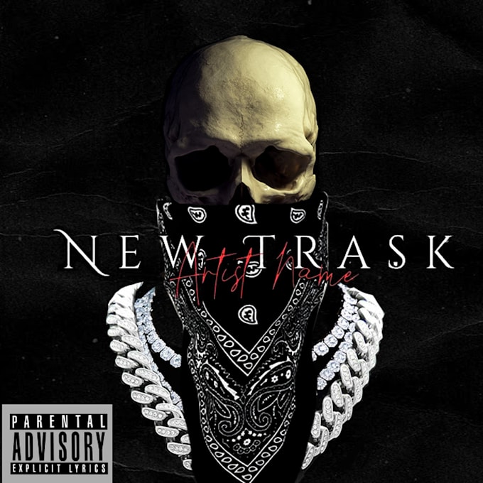 Design a custom trap, hip hop, rap cover art or album by ...