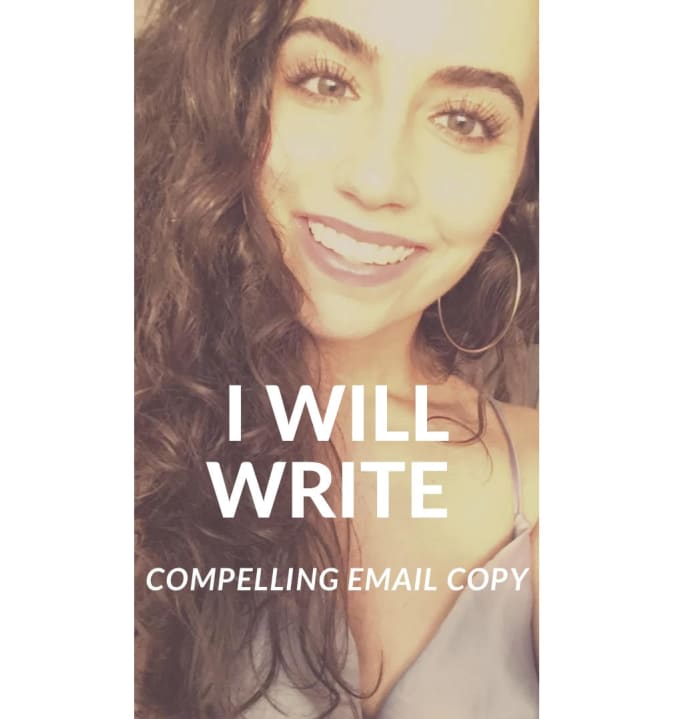 Write compelling email copy by Hannamallette | Fiverr Write compelling email copy by Hannamallette | Fiverr