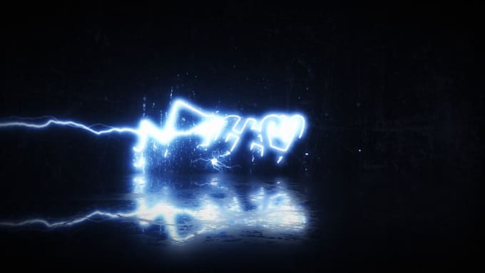 Create cyberpunk electric neon style logo animation intro by Scorpd ...