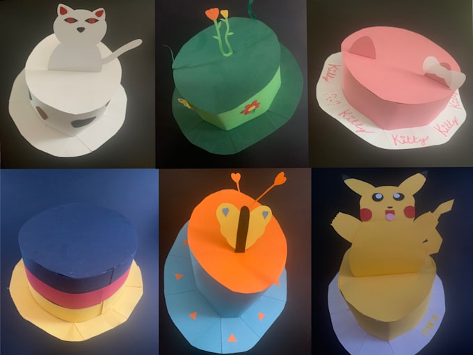 Make paper crafts they can be anything in 2d or 3d by Evellios | Fiverr