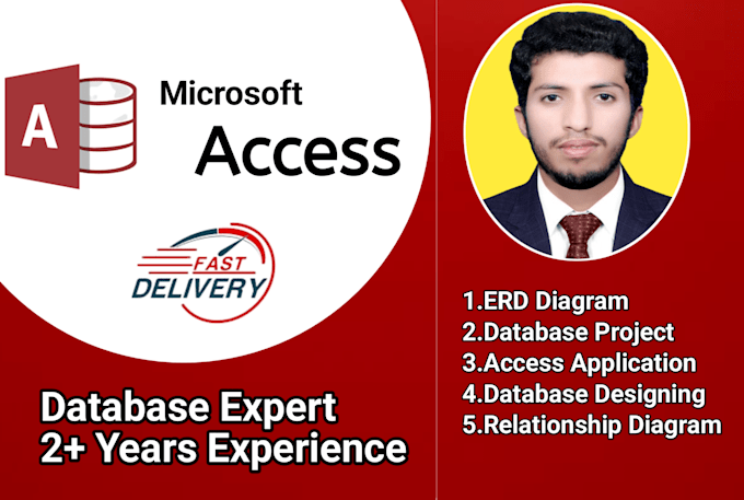 Be developer of your microsoft access database projects by Munirhussain494 | Fiverr