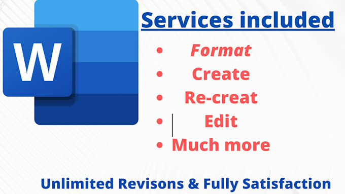 Create, edit and redesign documents in ms word by Iqrahabibabbasi | Fiverr Create, edit and redesign documents in ms word by Iqrahabibabbasi | Fiverr