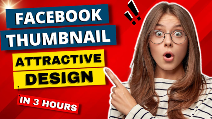 Design facebook ads thumbnail in 3 hours by Aboufirassanass | Fiverr