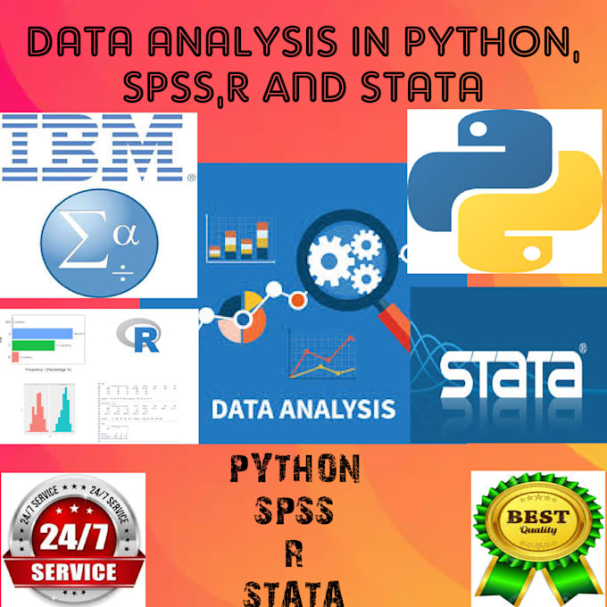 Do Statistics Data Analysis Visualization In Python R Spss Or Excel By Marvoonsare Fiverr 9820