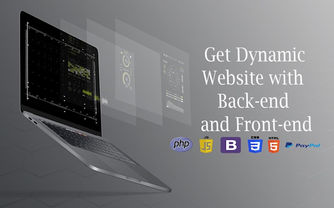 Develop a dynamic website with frontend and backend by Theabhikmr | Fiverr