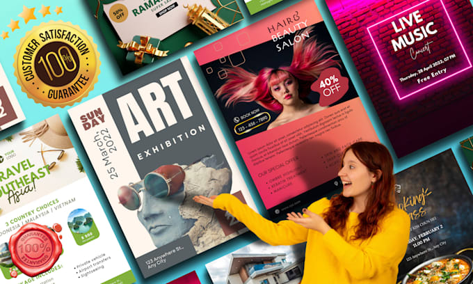 graphic designing pamphlets