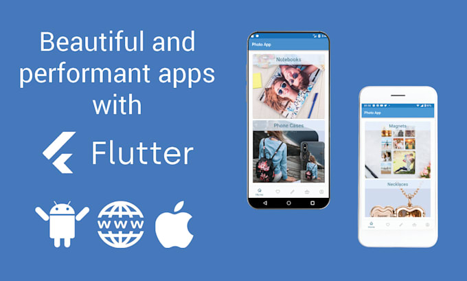 Write mobile apps on flutter by Merab12345 | Fiverr
