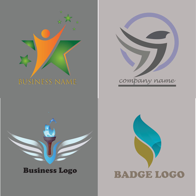 Minimalist unique business logo designs for you by Mraheel8213 | Fiverr