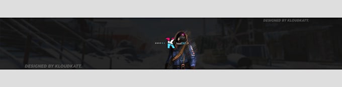 Design you a 2d drawing rust youtube banner by Kloudkatt | Fiverr