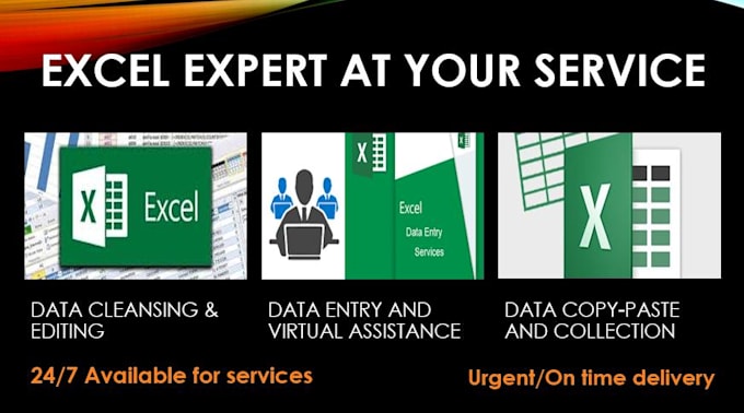 Excel data entry, data cleansing and formatting by Faisal6994 | Fiverr