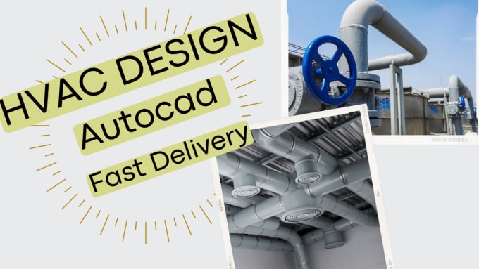 Create drawings of hvac system in 2d autocad by Mnsrdmr | Fiverr