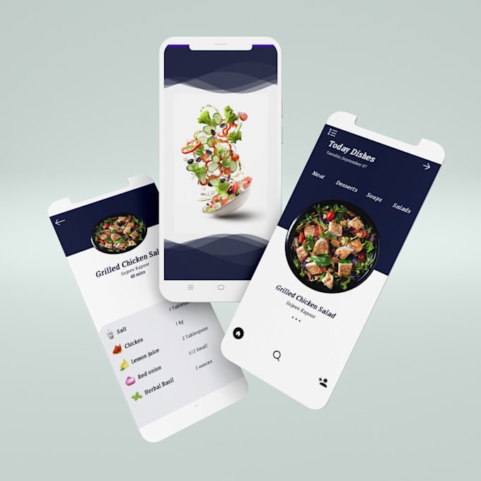 Be your frontend mobile app designer by Hamadi_rjj | Fiverr
