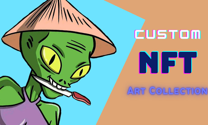 Create custom nft art collection by Techbudgallery | Fiverr