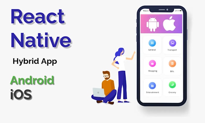 Develop hybrid android and ios app using react native by Mirhamza863 ...